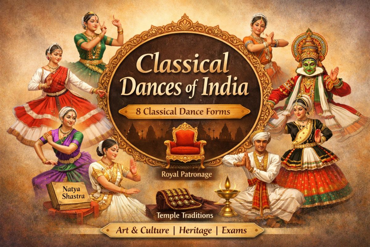 Main Classical Dances in India: List of 8 Classical Dance Forms with Origin, History and Key ...